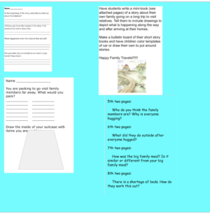 THE RELATIVES CAME READING LESSONS & ACTIVITIES PACKET | Made By Teachers