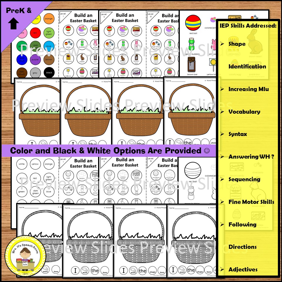 Build An Easter Basket to Increase Sentence Length | Made By Teachers