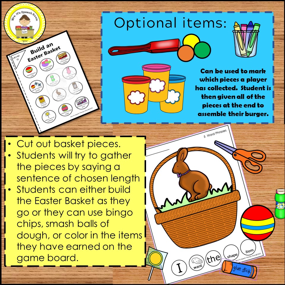Build An Easter Basket to Increase Sentence Length | Made By Teachers