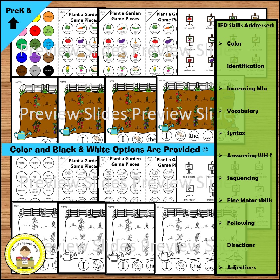 Build A Vegetable Garden to Increase Sentence Length | Made By Teachers