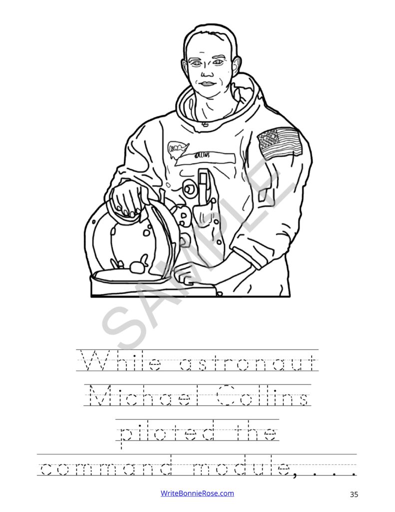 Space Exploration Coloring Book-Level B | Made By Teachers