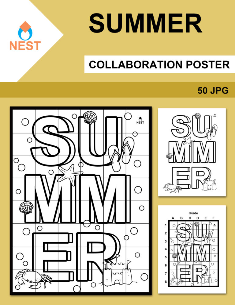 Summer Collaboration Poster | Made By Teachers