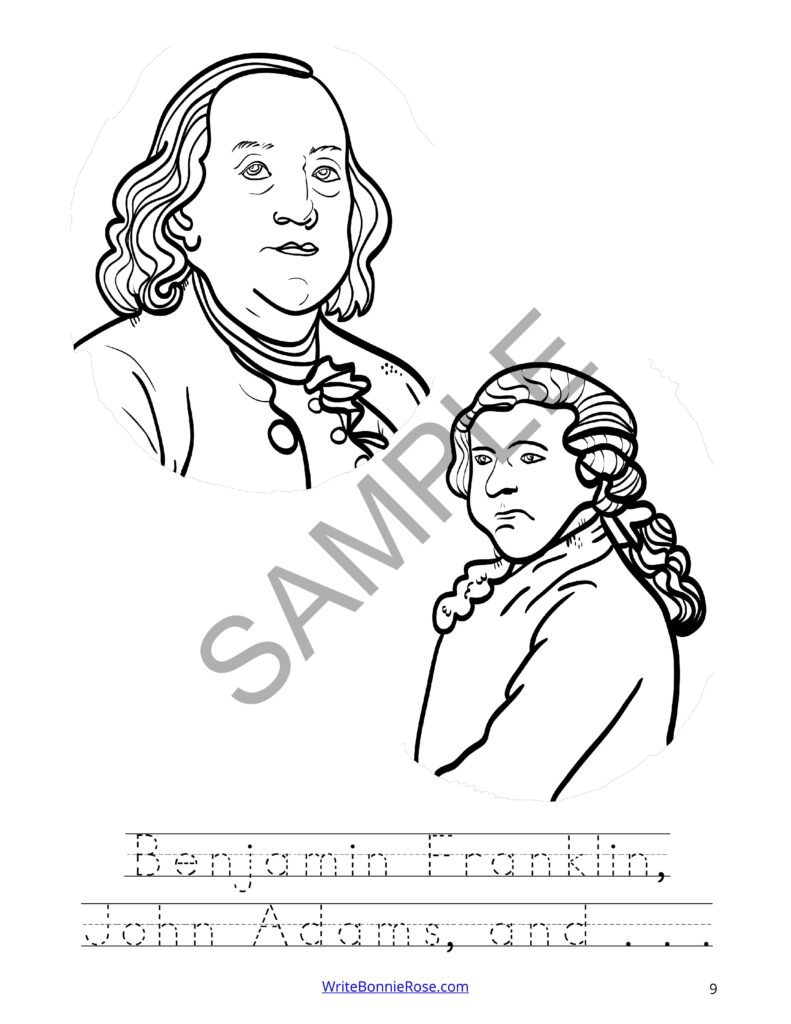Thomas Jefferson Coloring Book - Level B | Made By Teachers