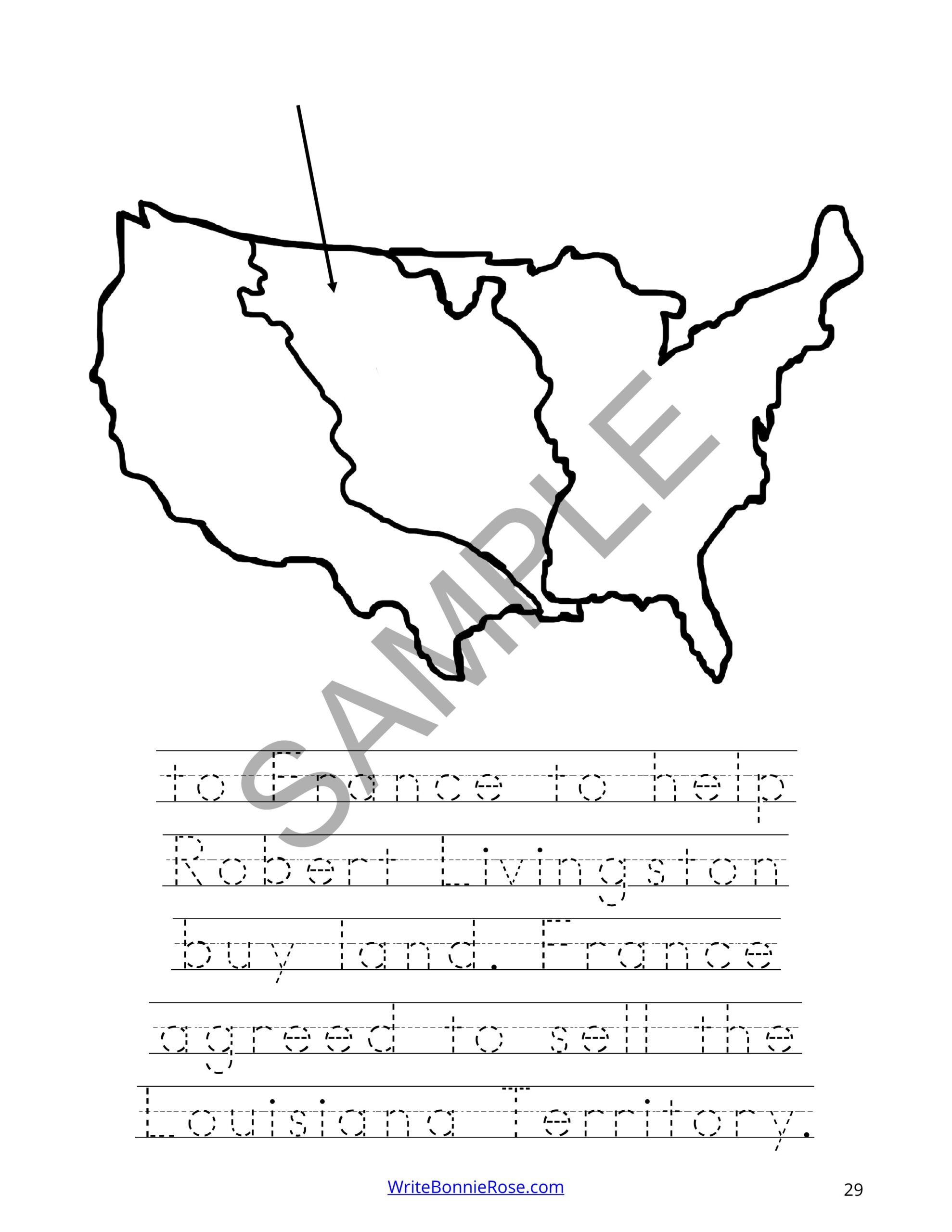 Thomas Jefferson Coloring Book - Level B | Made By Teachers