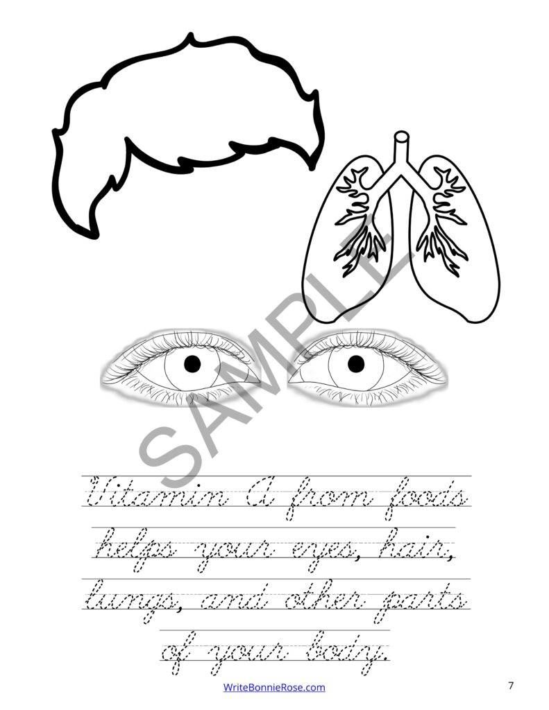 Vitamins & Minerals Coloring Book-Level C | Made By Teachers