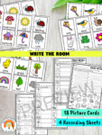 Spring Literacy Activities | Spring Emergent Readers | Spring Write the ...