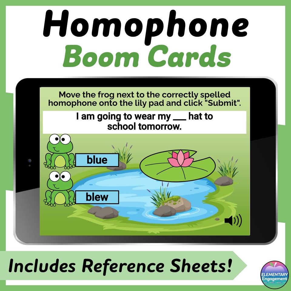Homophones Google Slides Interactive Presentation Lesson | Made By Teachers