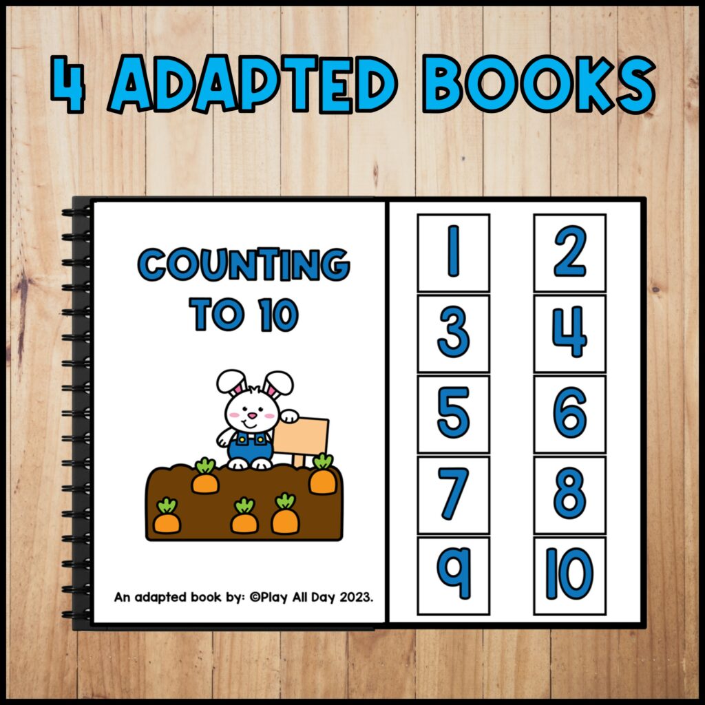 Easter Adapted Books | Counting 1 to 10 Bunny Interactive Books | Made ...