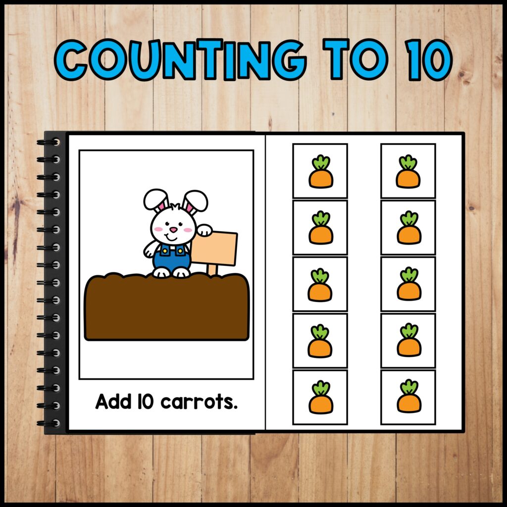 Easter Adapted Books | Counting 1 to 10 Bunny Interactive Books | Made ...