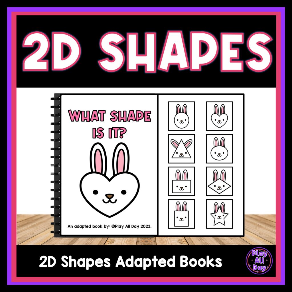 Easter Shapes Adapted Books | 2D Shapes Interactive Books | Made By ...