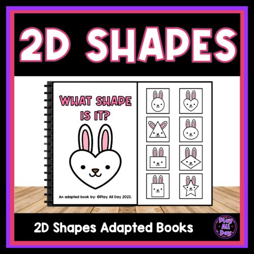 Easter Shapes Adapted Books | 2D Shapes Interactive Books | Made By ...