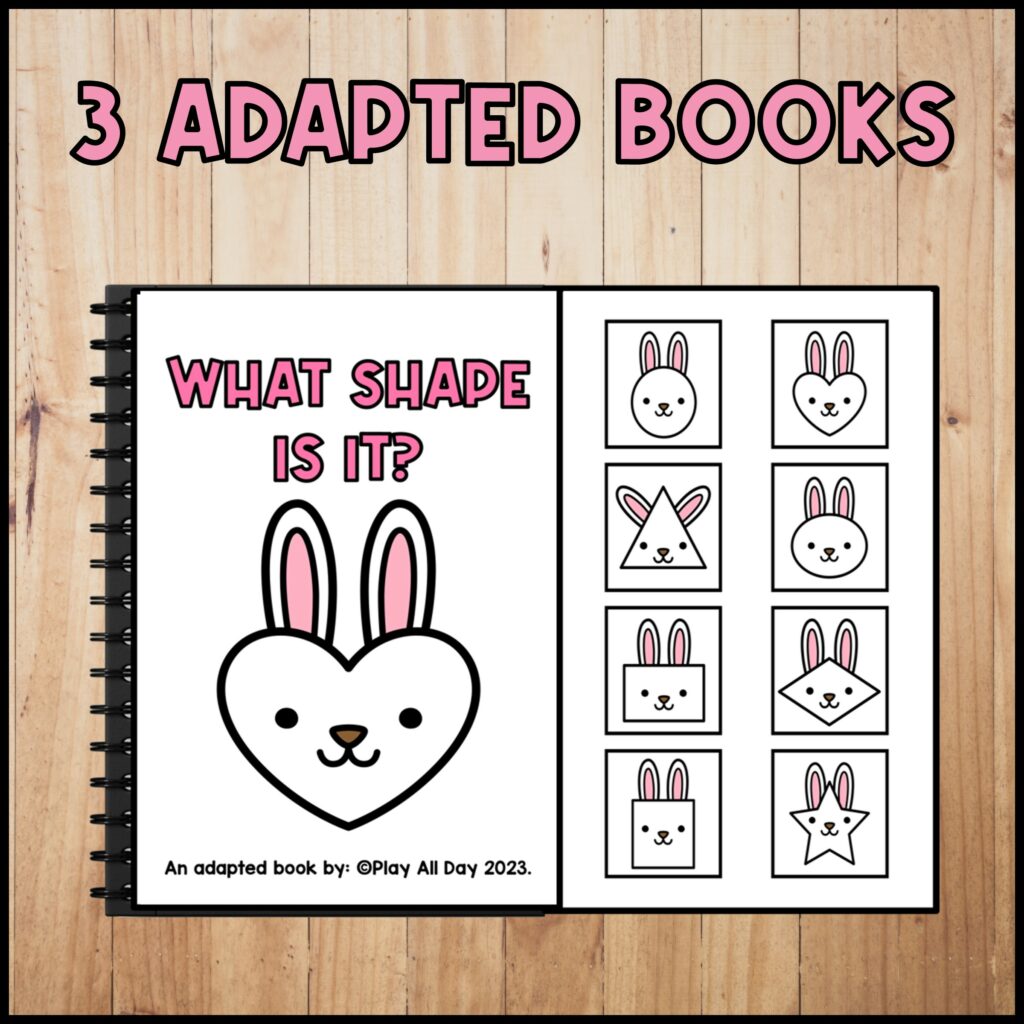 Easter Shapes Adapted Books | 2D Shapes Interactive Books | Made By ...