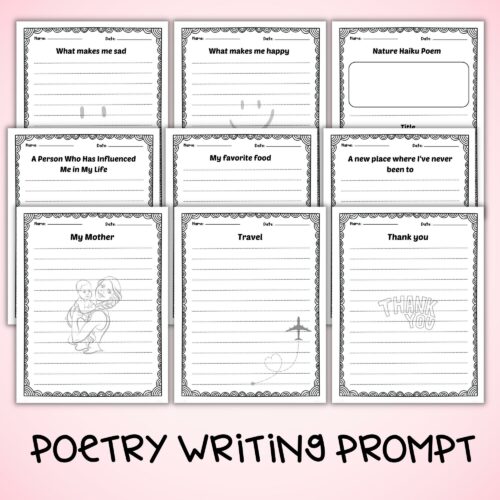 Celebrate National Poetry Month with Our Comprehensive Bundle! | Made ...