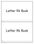 Alphabet Letter K Emergent Readers Set | Made By Teachers