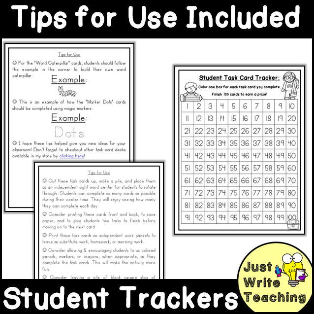 Dolch Nouns List Sight Word Task Cards | Made By Teachers