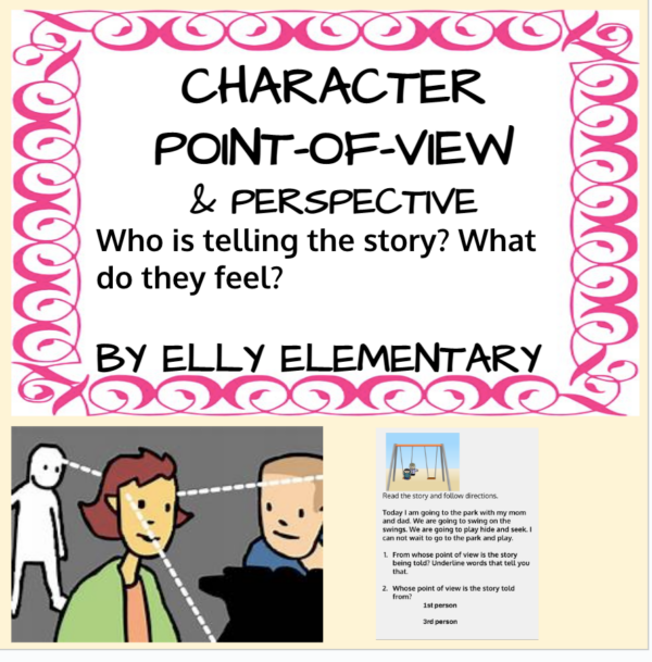 CHARACTER POINT-OF-VIEW & PERSPECTIVE UNIT OF STUDY | Made By Teachers