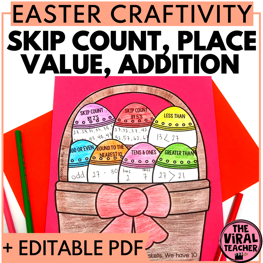 Easter Math Crafts and Activities | Made By Teachers