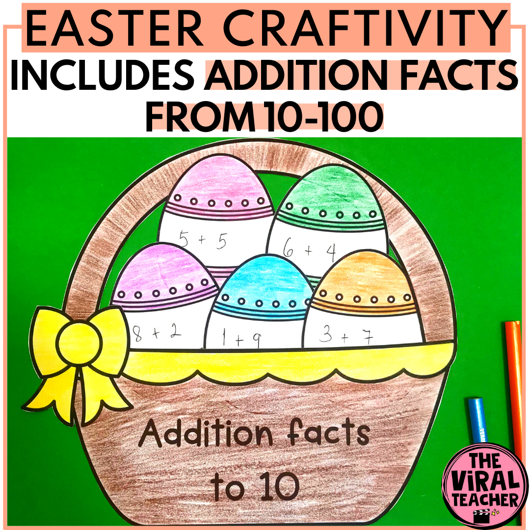 Easter Math Crafts and Activities | Made By Teachers