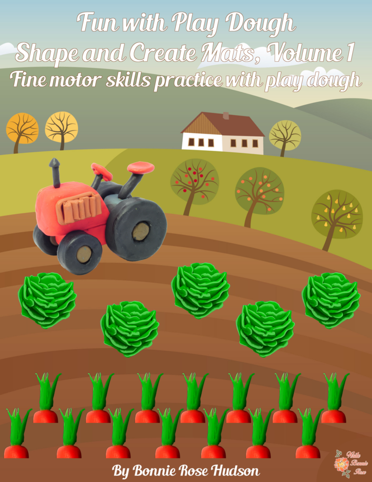 Fun With Play Dough, Shape and Create Mats, Volume 1 | Made By Teachers