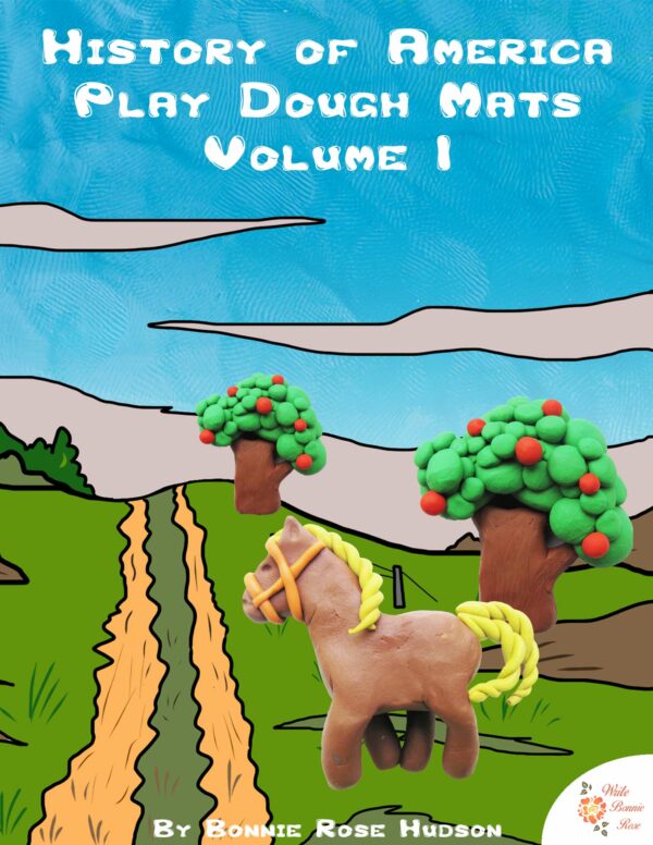 History of America Play Dough Mats, Volume 1 | Made By Teachers