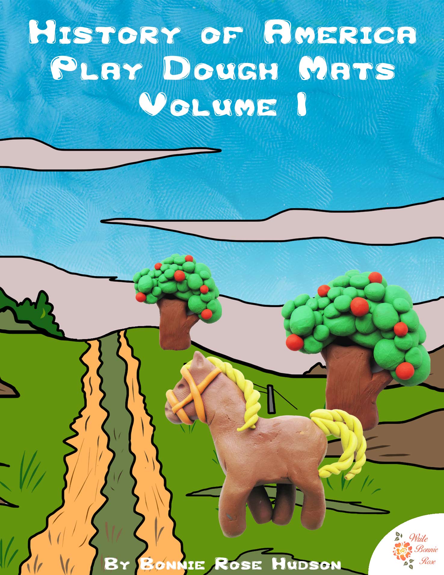 History of America Play Dough Mats, Volume 1 | Made By Teachers