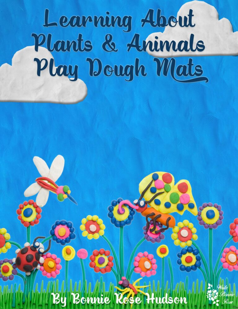 Learning About Plants and Animals Play Dough Mats | Made By Teachers