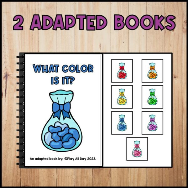 Easter Colors Adapted Books | Colors Interactive Books | Made By Teachers
