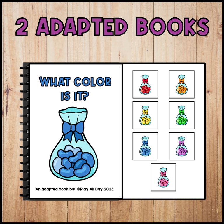 Easter Colors Adapted Books | Colors Interactive Books | Made By Teachers