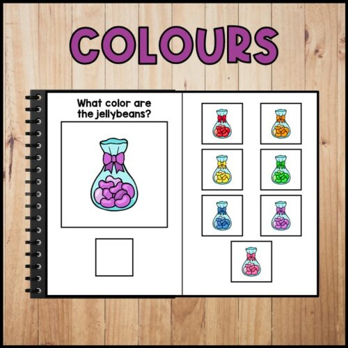Easter Colors Adapted Books | Colors Interactive Books | Made By Teachers