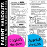 Parent Handouts for Preschool Home to School Connection (English and ...