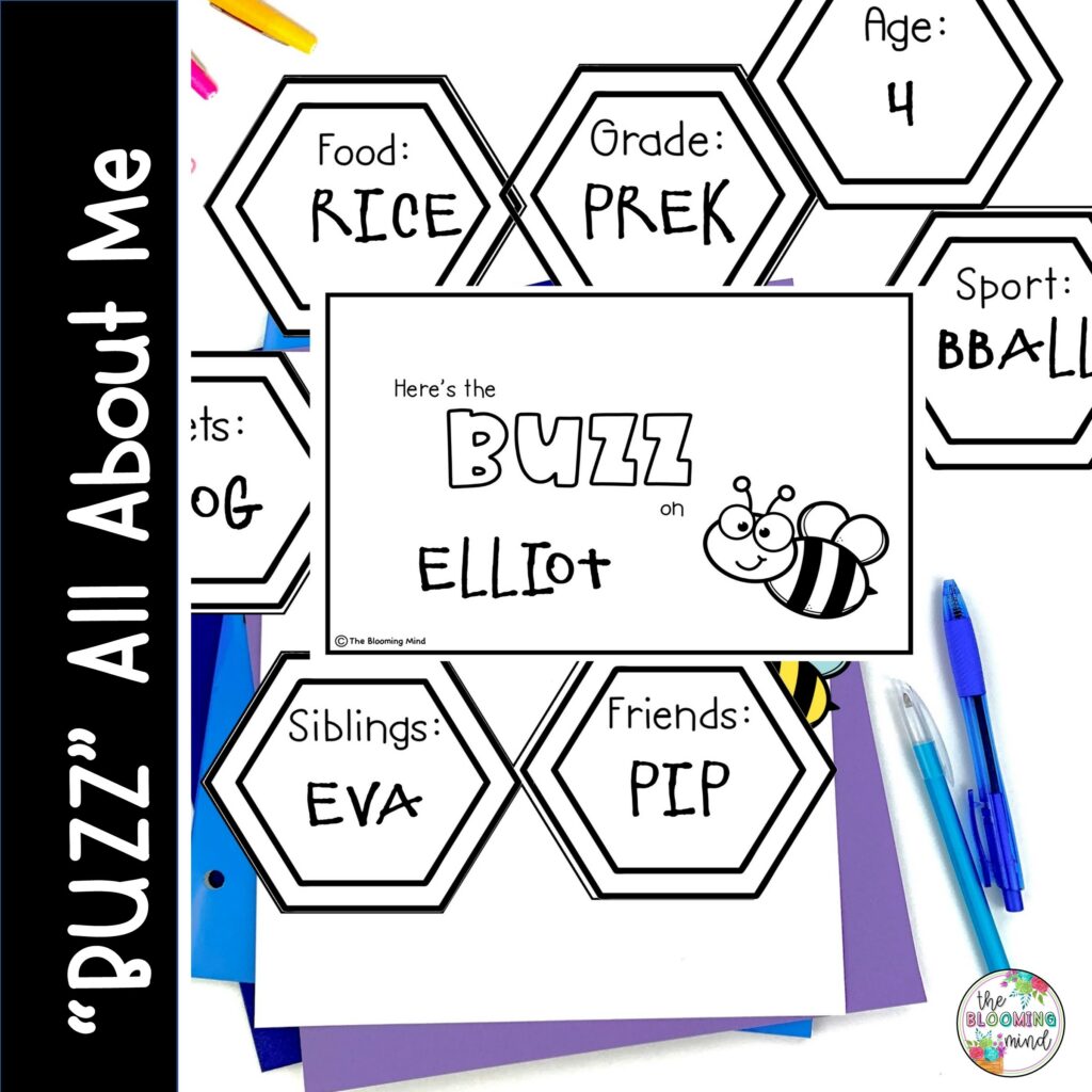 All About Me Back to School Writing and Craft Activity | Made By Teachers