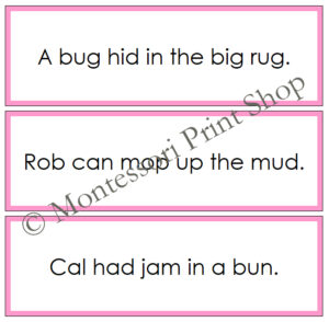 Montessori Pink Phonetic Language Series Bundle | Made By Teachers