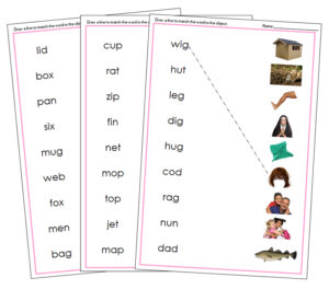 Montessori Pink Phonetic Language Series Bundle | Made By Teachers