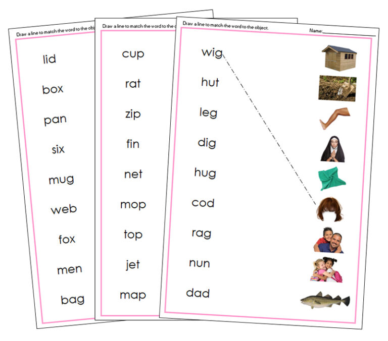 Montessori Pink Phonetic Language Series Bundle | Made By Teachers