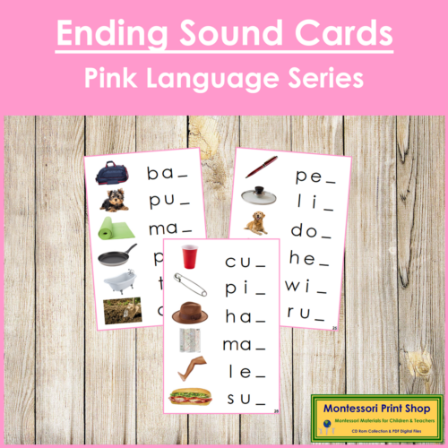 Montessori Pink Phonetic Language Series Bundle | Made By Teachers