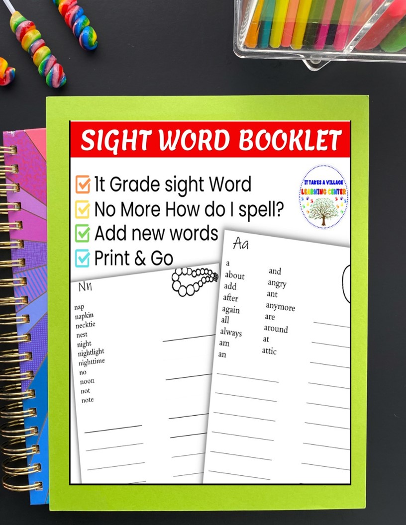 Printable Sight Word Book | 1st Grade | Made By Teachers