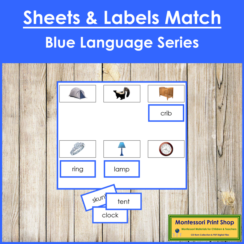 Blue Phonetic Sheets & Labels (photos) | Made By Teachers