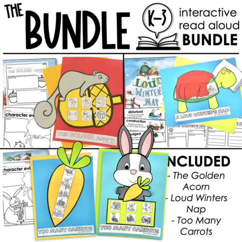 Katy Hudson BUNDLE Interactive Read Aloud Sequencing Craft | RETELL ...