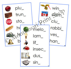 Montessori Blue Phonetic Language Series | Made By Teachers