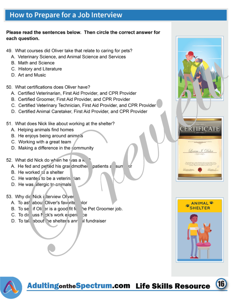 Employment Skills - How to Prepare for a Job Interview | Made By Teachers