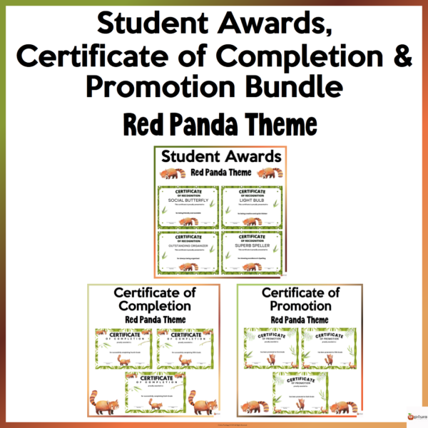 Editable Student Awards School Theme | Made By Teachers
