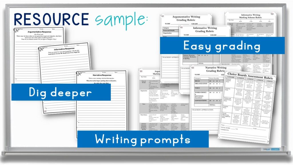 Social Justice Unit - Reading Activities, Writing Prompts - Print and ...