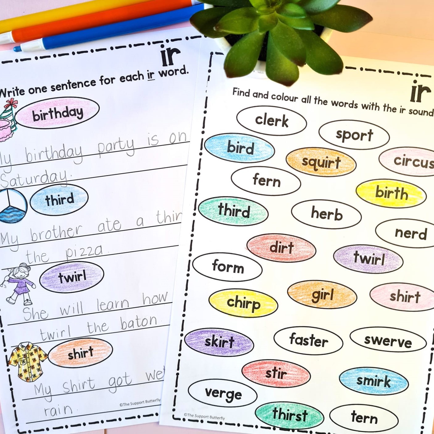 Bossy R Controlled Vowels Worksheets for IR | Made By Teachers