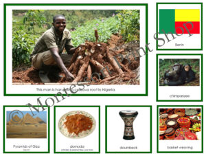 Africa Continent Bundle (Color Borders) - Montessori Geography | Made ...