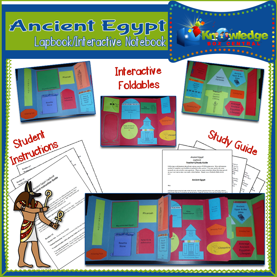 Ancient Egypt Lapbook / Interactive Notebook | Made By Teachers