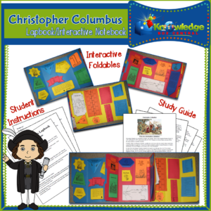 Christopher Columbus Lapbook / Interactive Notebook | Made By Teachers