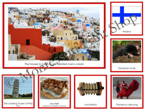 Europe Continent Bundle (Color Borders) - Montessori Geography | Made ...