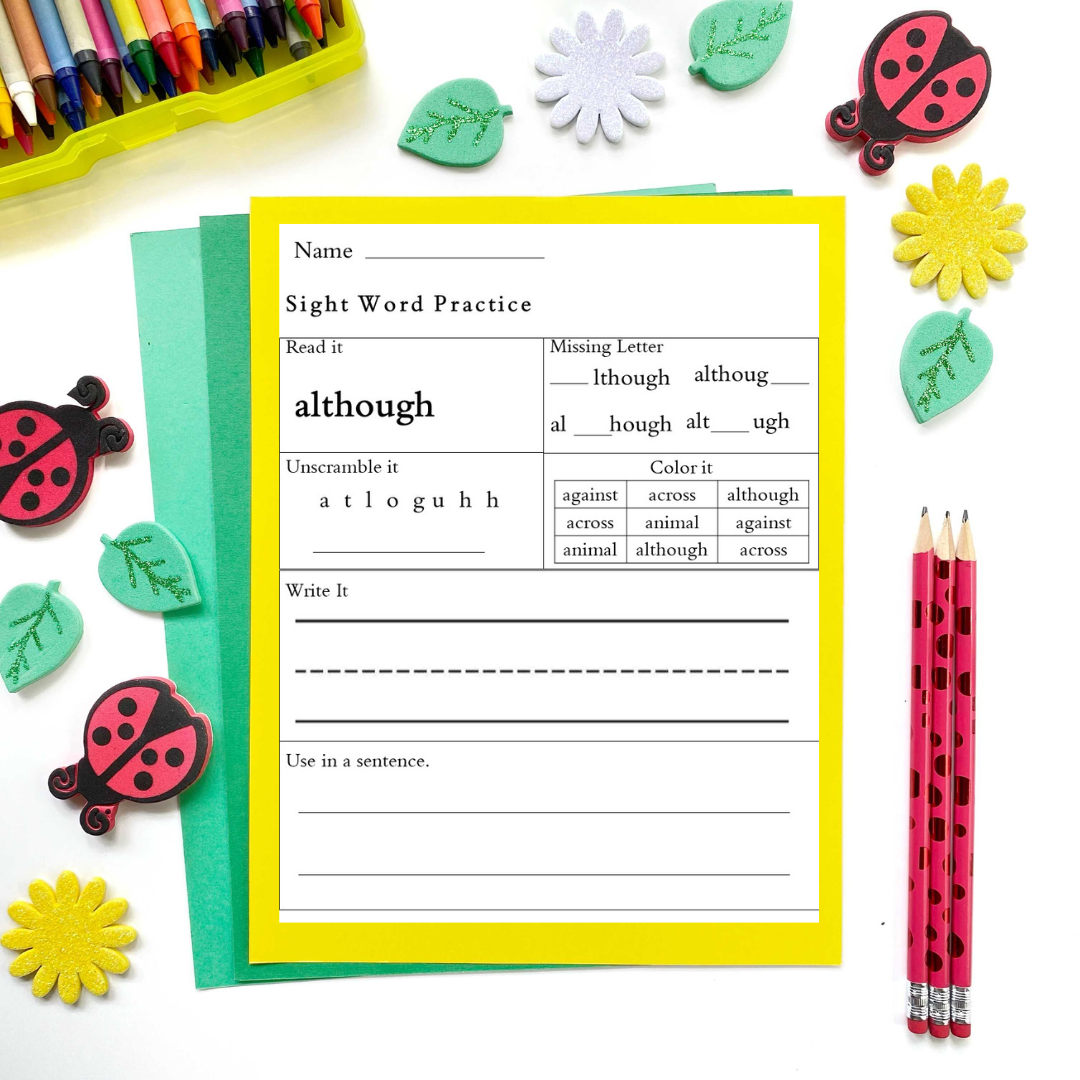 EL Education | 2nd Grade Sight Words | Made By Teachers