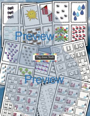 Itsy Bitsy Spider Count the Room 1 - 20 | Made By Teachers