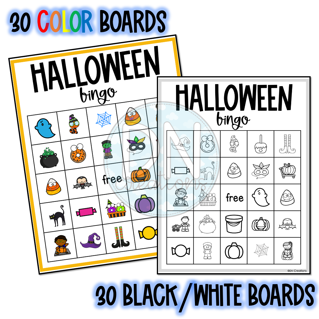 Halloween Bingo Game l Halloween Digital Activity l Fun Halloween ...
